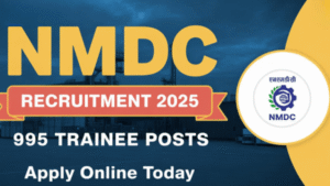 NMDC Trainee Recruitment 2025 - 995 Field Attendant, Electrician, and Various Other Posts ...